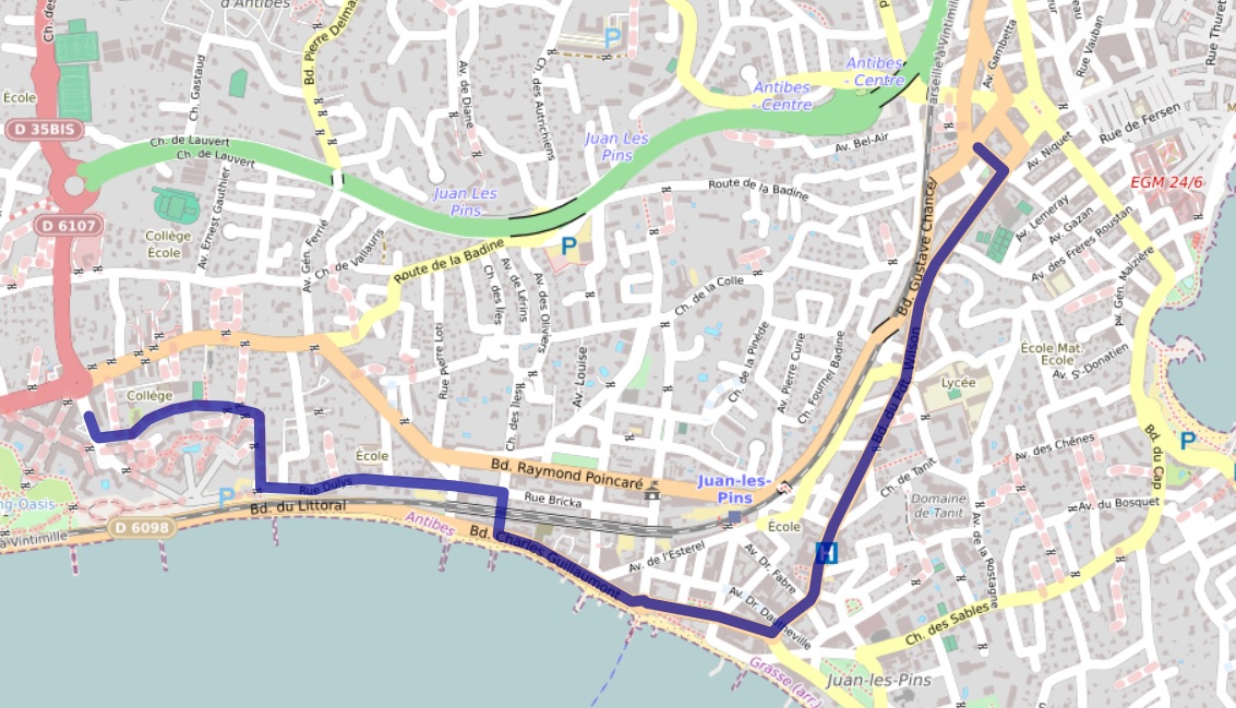 Propositions pour une traversée cyclable Est-Ouest d’Antibes | Choisir ...